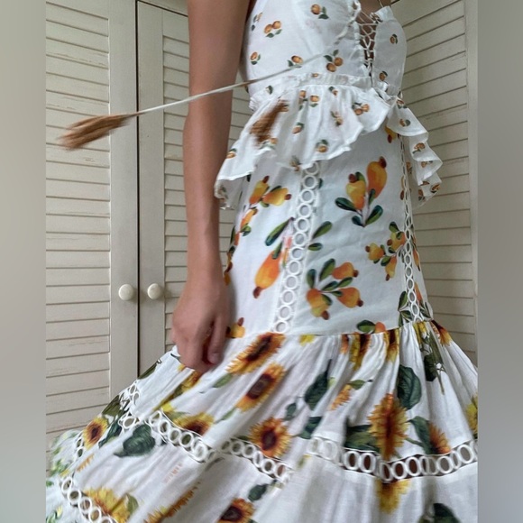 FARM Rio | Dresses | Farmrio Sunflower Dress | Poshmark